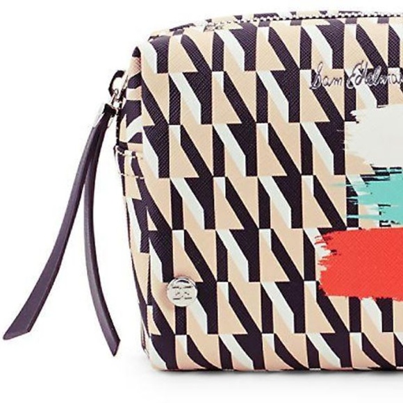 Sam Edelman | Bags | Sam Edelman Fauna Signature Cosmetic Case | Poshmark